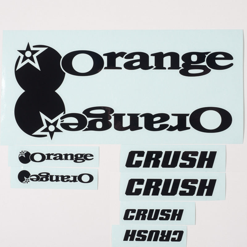 2015/16 Crush Decal Kit - Orange Bikes