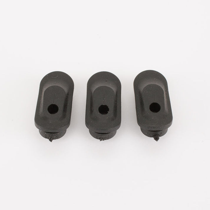 4/5mm Internal Gear Cable Grommet 3 Pack - Orange Bikes