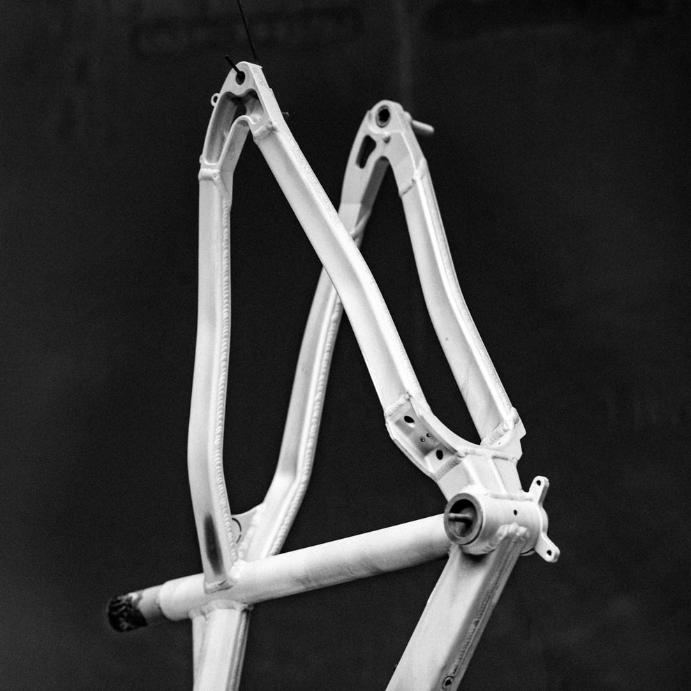 Frame Repaint – Orange Bikes